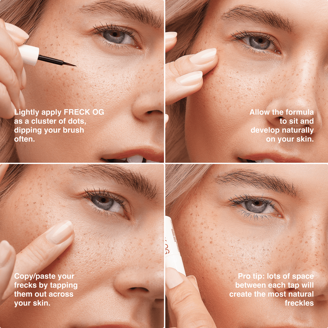 Freck OG, The Original Faux Freckle Makeup, .045 fl oz – FRECK BEAUTY